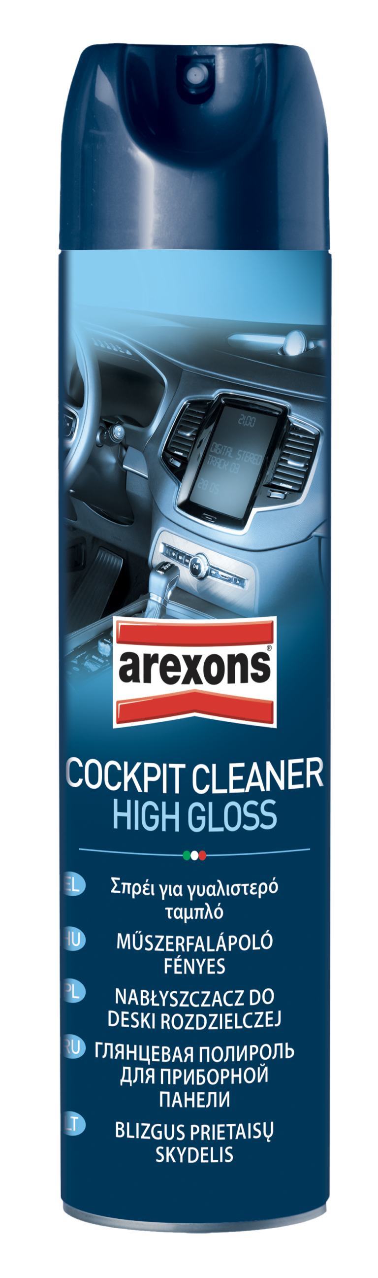 Cockpit Cleaner High Gloss – Arexons Immagini